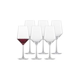 Zwiesel Glas 6er Set Cabernet Rotweingl&auml;ser Pure 540 ml in transparent | Gr.: onesize