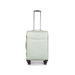 Stratic Light + 4 Rollen Trolley 68 cm mit Dehnfalte in mint | Gr.: onesize