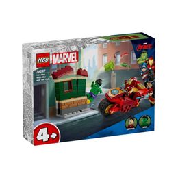 Lego Marvel Iron Man mit Bike und der Hulk in Mehrfarbig ab 4 Jahre | Gr.: onesize