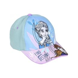 Cerda Mädchen Kindermütze Eiskönigin Blau Cap Kappe One Size | Gr.: onesize