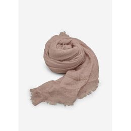 SASSYCLASSY Musselin Schal in Braun | Gr.: onesize
