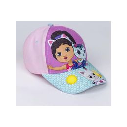 Cerda Mädchen Gabby's Dollhouse Kindermütze mit Visier, Türkis Cap, One Size | Gr.: onesize