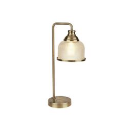 Licht-Erlebnisse Tischlampe (B)15 x (L)15 x (H)45 cm in Messing Antik Klar/Transparent | Gr.: onesize