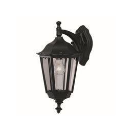 Licht-Erlebnisse Außen Wandlampe (B)26 x (H)44 cm in Schwarz | Gr.: onesize