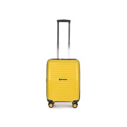 Stratic Bright+ 4 Rollen Kabinentrolley S 56 cm mit Dehnfalte in yellow gold | Gr.: onesize