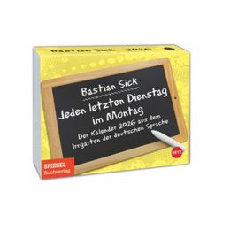 Heye Kalender Kalender - Bastian Sick Tagesabrei&szlig;kalender 2026 | Gr.: onesize