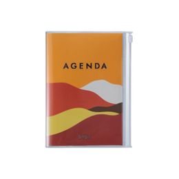 Marks Europe Kalender - MARK'S 2025/26 Taschenkalender, B6 Mountain, Orange | Gr.: onesize