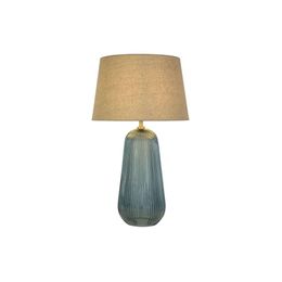 Licht-Erlebnisse Tischlampe (B)20 x (L)20 x (H)37 cm in Blau Natur | Gr.: onesize