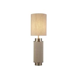 Licht-Erlebnisse Tischlampe (B)22 x (L)22 x (H)72 cm in Greige Nickel | Gr.: onesize