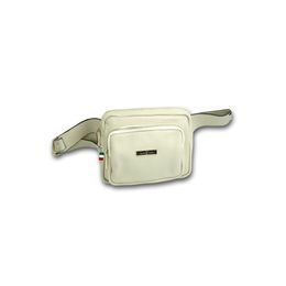 Leder Gürteltasche Florence Tasche beige, weiß ca. 21cm | Gr.: onesize