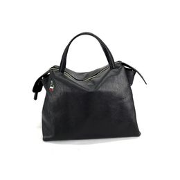 Leder Umhängetasche Florence Tasche schwarz ca. 35cm | Gr.: onesize