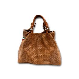 Leder Handtasche, Umhängetasche Florence Tasche braun ca. 31cm | Gr.: onesize