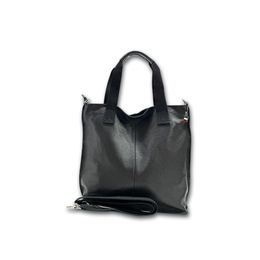 Leder Schultertasche, Shopper Florence Tasche schwarz ca. 44cm | Gr.: onesize
