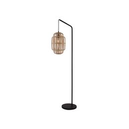 Licht-Erlebnisse Stehlampe (B)28 x (L)28 x (H)160 cm in Schwarz Natur | Gr.: onesize
