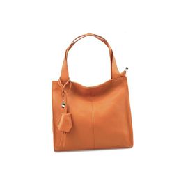 Leder Schultertasche, Shopper Florence Tasche orange ca. 33cm | Gr.: onesize