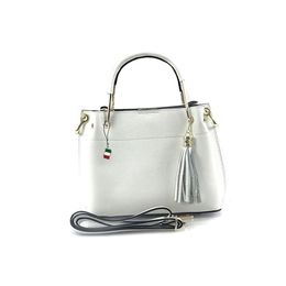 Leder Umhängetasche, Handtasche Florence Tasche weiß ca. 30cm | Gr.: onesize