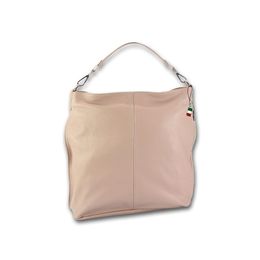 Leder Schultertasche, Shopper Florence Tasche rosa ca. 40cm | Gr.: onesize