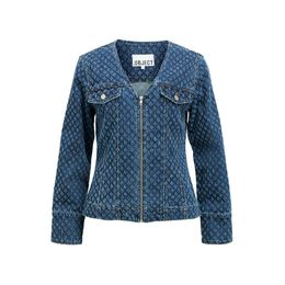 Object Jacke 'OBJLUNA' Damen Größe L blue denim