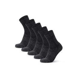 DANISH ENDURANCE Socken Merino Hiking Light in dark grey | Gr.: 39-42