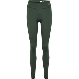 Hummel Leggings Hmlte Fundamental Multisport Damen in CLIMBING IVY | Gr.: XL