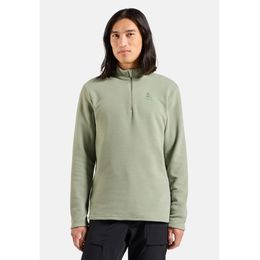 Odlo Longsleeve "Midlayer 1/2 Zip Roy" in Grau | Gr.: XL