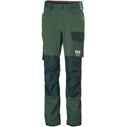 Helly Hansen Arbeitshose "W Oxford 4X CNCT Pant" in Grün | Gr.: 44