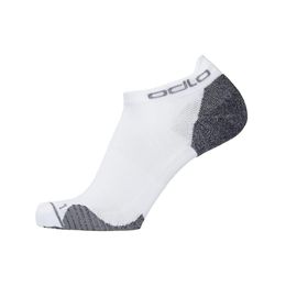 Odlo Socke "Socks Low Ceramicool Low" in Weiß | Gr.: 39-41