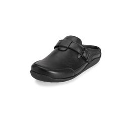 vitaform Hirschleder Clogs in schwarz | Gr.: 41