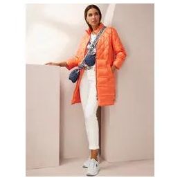 Steppmantel Heine, Damen, Gr. 40, orange, 55% Polyester, 45% Polyamid, Wattierung:100% Polyester, Mäntel