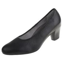 Pumps Natural Feet "Cathrin", Damen, Gr. 36, schwarz, Leder, Schuhe, aus echtem Hirschleder
