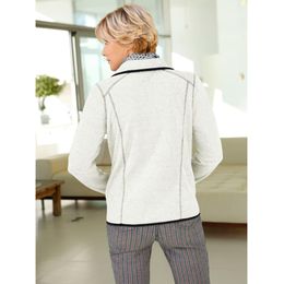WITT WEIDEN Fleece-Jacke in ecru | Gr.: 50