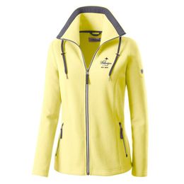 WITT WEIDEN Fleece-Jacke in zitrone | Gr.: 46
