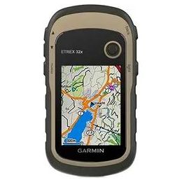 Garmin Outdoor-Navigationsgerät "eTrex 32X", schwarz (schwarz, beige), B:9cm H:7cm T:14cm, Navigationsgeräte