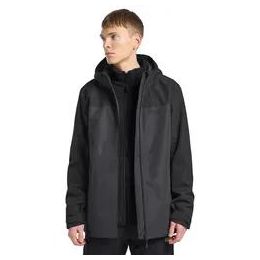 3-in-1-Funktionsjacke Jack Wolfskin "TAUBENBERG 3IN1 JKT M", Herren, Gr. L (52), grau (phantom), Oberstoff: 100% POLYESTER; Innenmaterial: 87% POLYESTER, 13% POLYESTER, Jacken