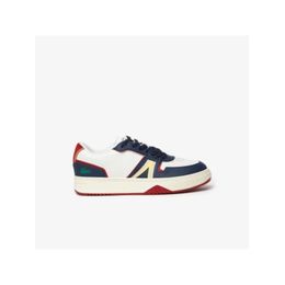 Lacoste Turnschuhe 44SMA0068 in Wei&szlig; / Rot | Gr.: 40