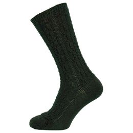 LUSANA Strumpf L5697 in grün | Gr.: 44-46