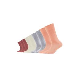 s.Oliver S. Oliver Socken Kinder Strümpfe mit weichem Bund Baumwolle Pflegeleicht langlebig für Jungen und Mädchen 9er Pack essentials in peach nectar | Gr.: 