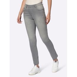 Heine Schlupfjeans in light grey-denim | Gr.: 42