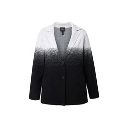 Ulla Popken Blazer in schwarz | Gr.: 58-60