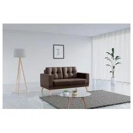 Sit & More 2-Sitzer SIT & MORE "Lavida", grau (anthrazit), B:165cm H:90cm T:97cm, 100% PES, Sofas