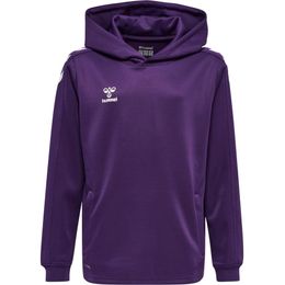 Hummel Verstellbare Taille Kapuzenpullover Hmlcore Kinder in ACAI/WHITE | Gr.: 128