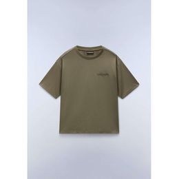 Napapijri T-Shirt "S-Campido Ss W" in Grün | Gr.: M