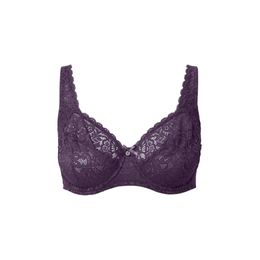 Ulla Popken Bügel-BH in aubergine | Gr.: 115G