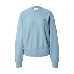 Carhartt Work In Progress Carhartt WIP Sweatshirt 'American Script' Damen Gr&ouml;&szlig;e L hellblau