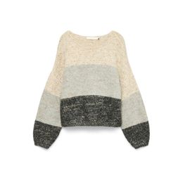 V&eacute;ro Moda VERO MODA Pullover Damen Gr&ouml;&szlig;e S beigemeliert / grau / graumeliert