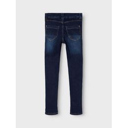 name it M&auml;dchen Jeans mit Brush-Effekt in Blau | Gr.: 134