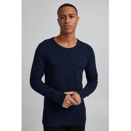 Casual Friday Langarmshirt CFTheo in Blau | Gr.: XL