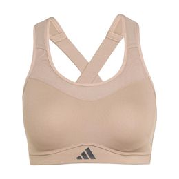 adidas Performance Sports Bra 'TLRDIM' female Brown size XL
