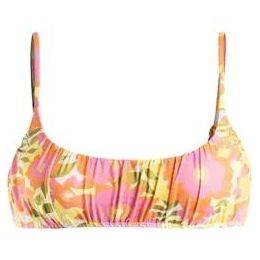 Bandeau-Bikini-Top Billabong "Summer Folk", Damen, Gr. M, Cup B, bunt (multi), 84% Polyester, 16% Elasthan, Bikini-Oberteile