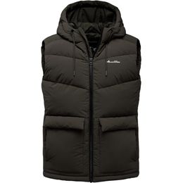 Amaci&Sons Amaci&Sons Winterweste LOWELL in Schwarz | Gr.: XXL